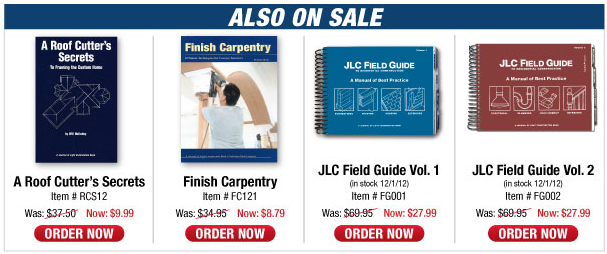 JLCBooks Sale! Order today and save up to 75%